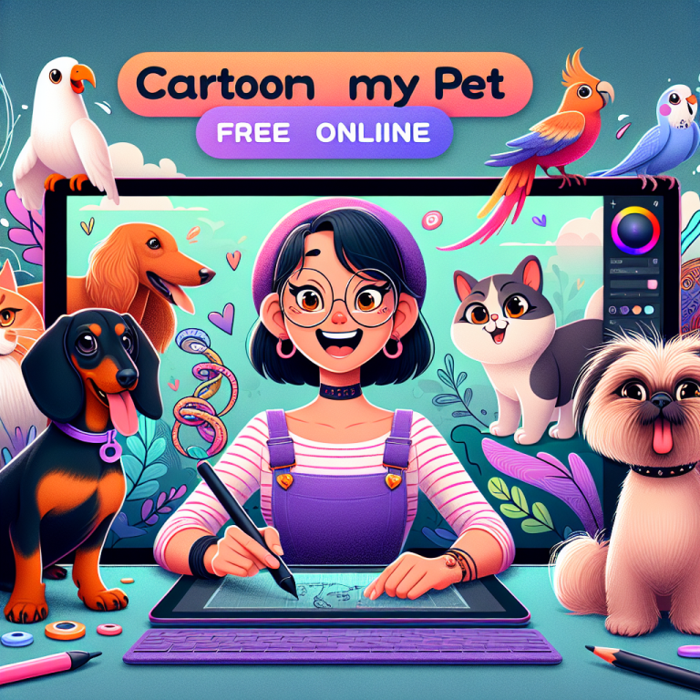 Get Creative with Cartoon My Pet Free Online - Cartoon Blog