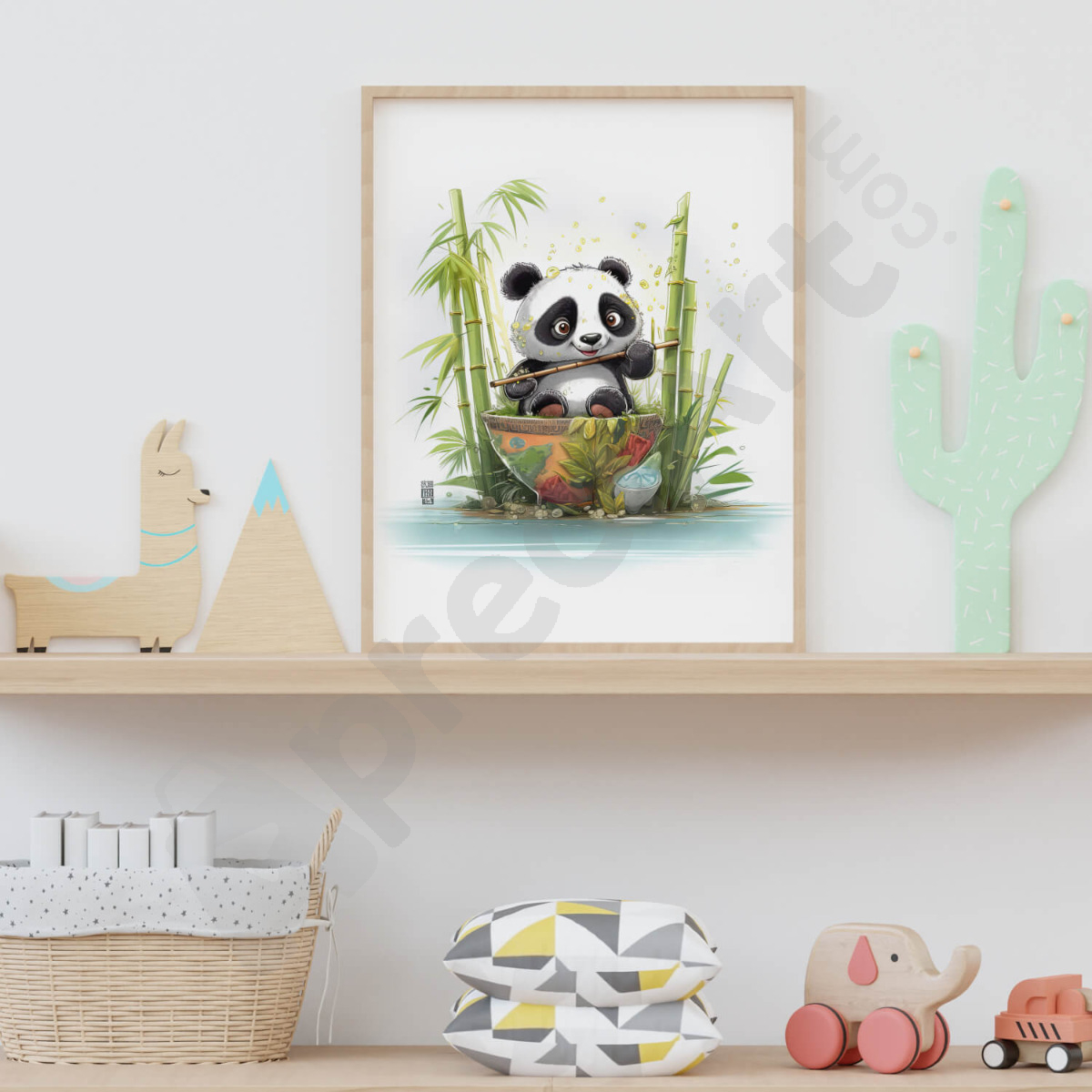 cute panda artwork